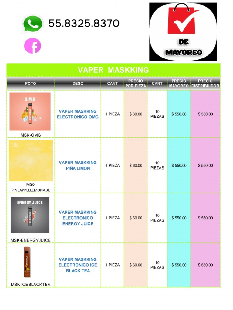 Vaper Maskking Lc-1 | PDF