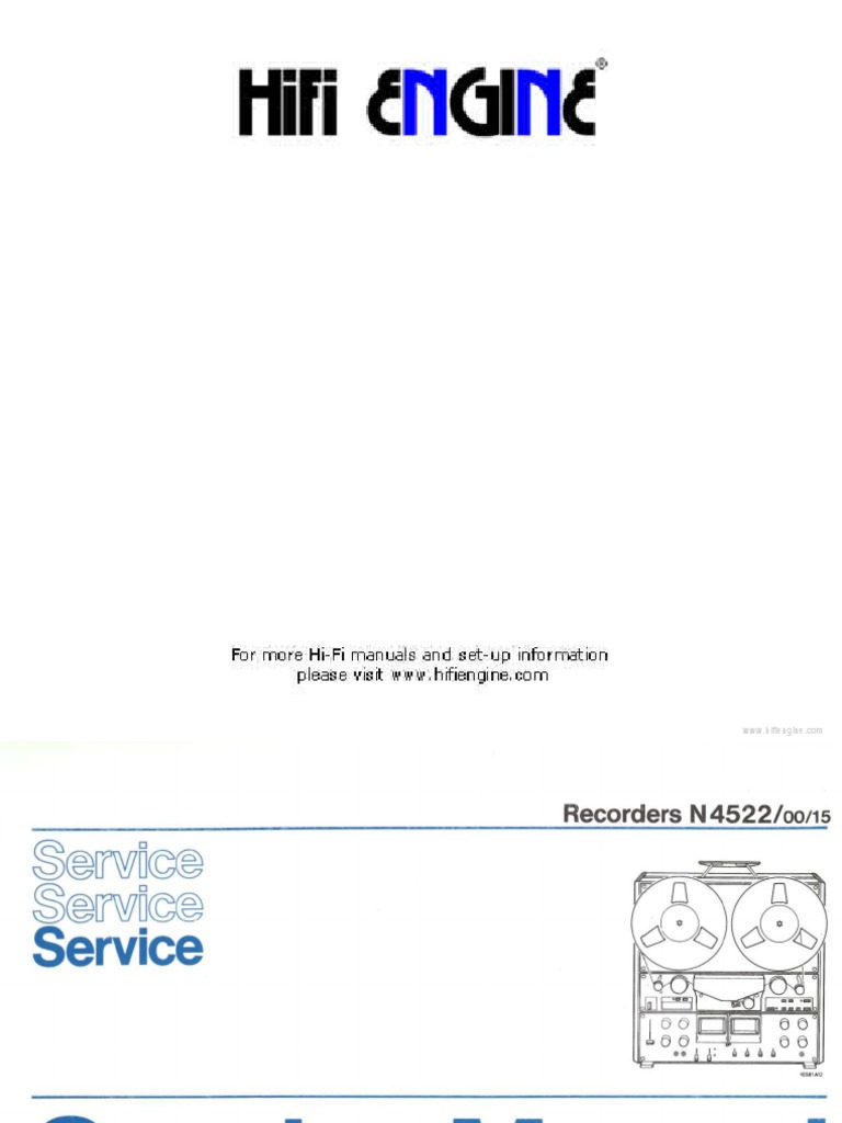 Hfe Philips n4522 Service de | PDF