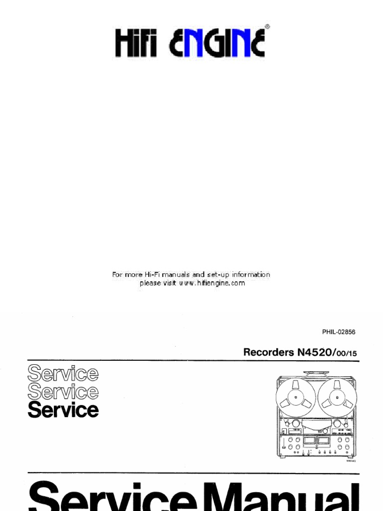 Hfe Philips n4520 Service de | PDF