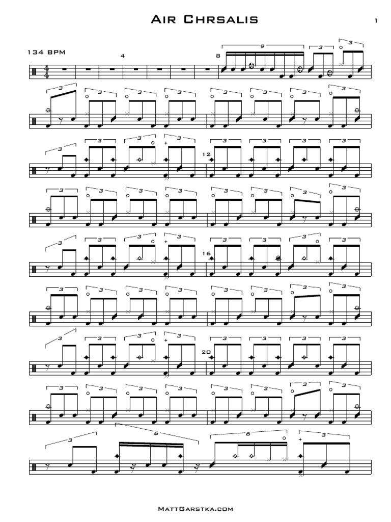 Air Chrysalis Transcription | PDF