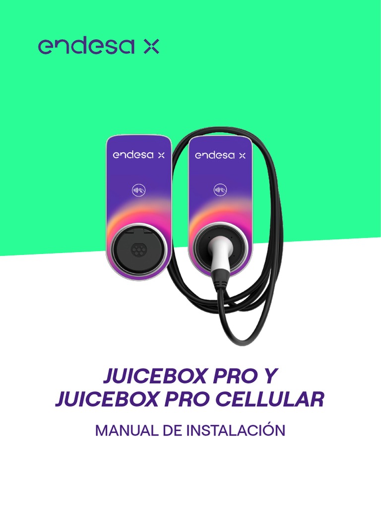 JuiceBox Pro & Pro Cellular - Instalation Manual - ES | PDF | Residuos ...