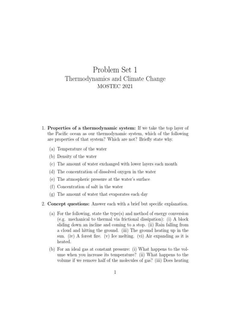 Mitres 2 008 Sum22 ps1 | PDF | Gases | Water