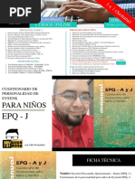 EPQ-J - Formato en Excel | PDF | Cuestionario