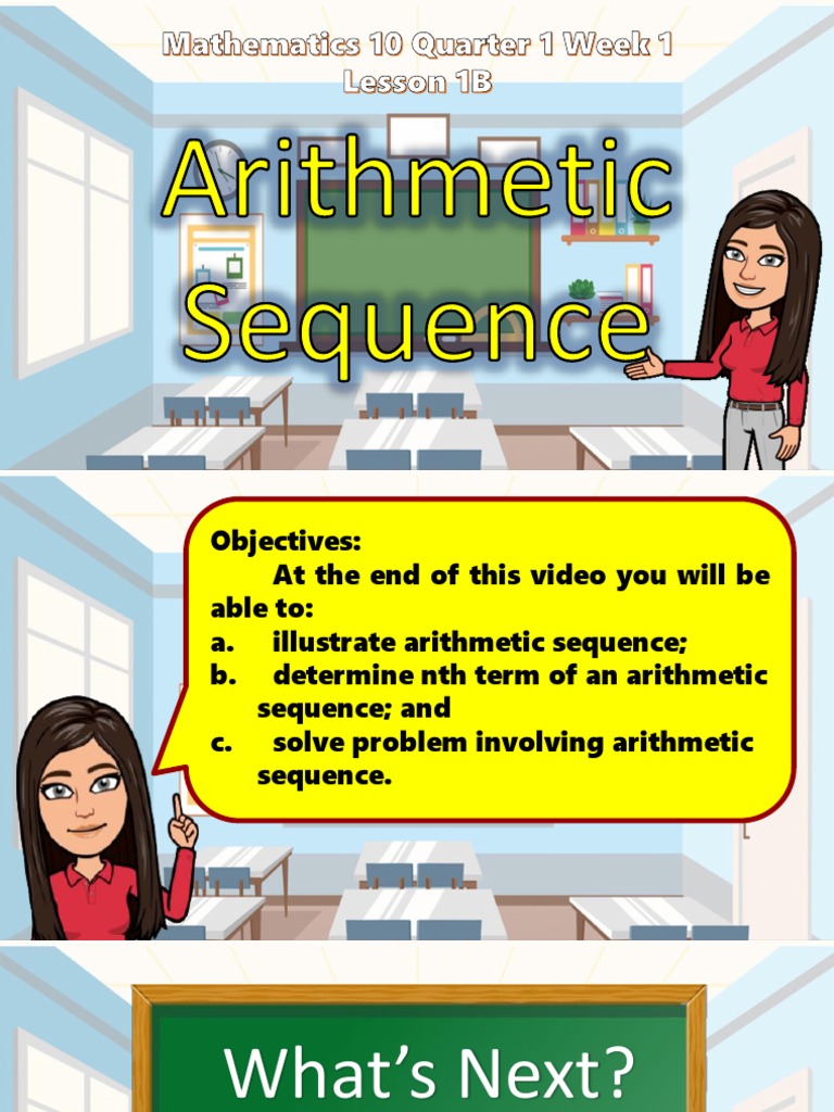 Arithmetic Sequence | PDF