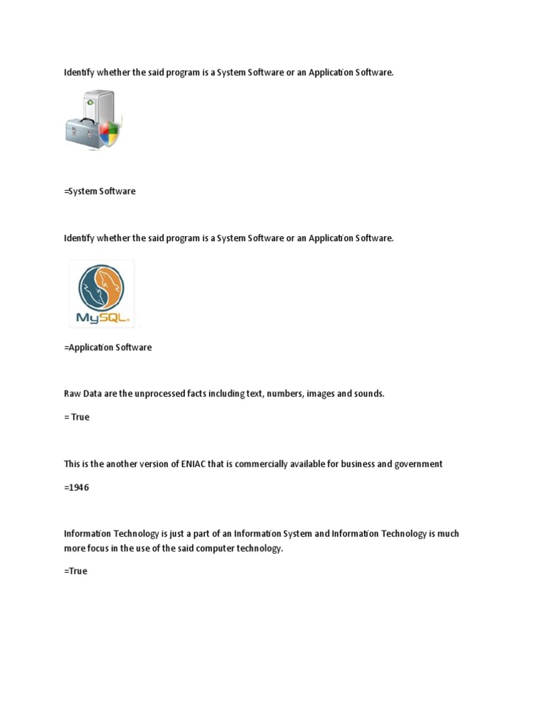 Introduction To Computing Prelims | PDF | Computer Program | Programming