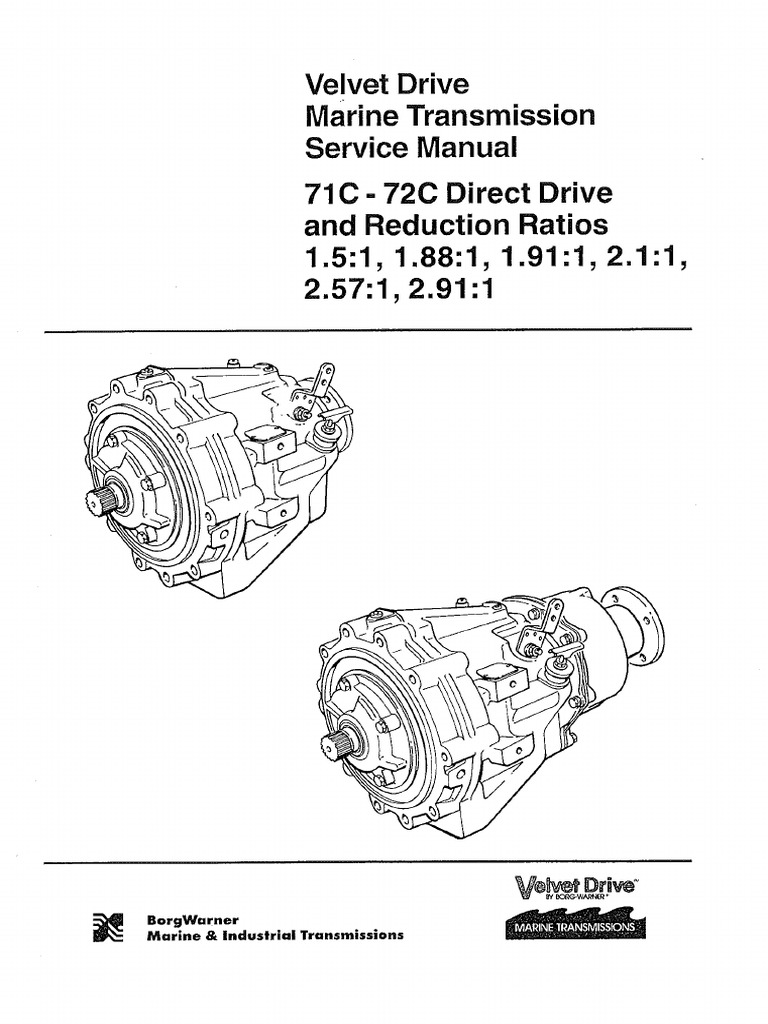 @manual Velvet Drive - Borg Warner 71-72 | PDF