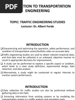 Traffic Volume Count Survey Guide | PDF | Traffic | Road Transport
