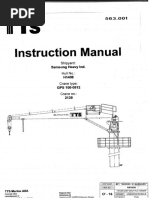 Manual Davit Crane | PDF | Pipe (Fluid Conveyance) | Pump