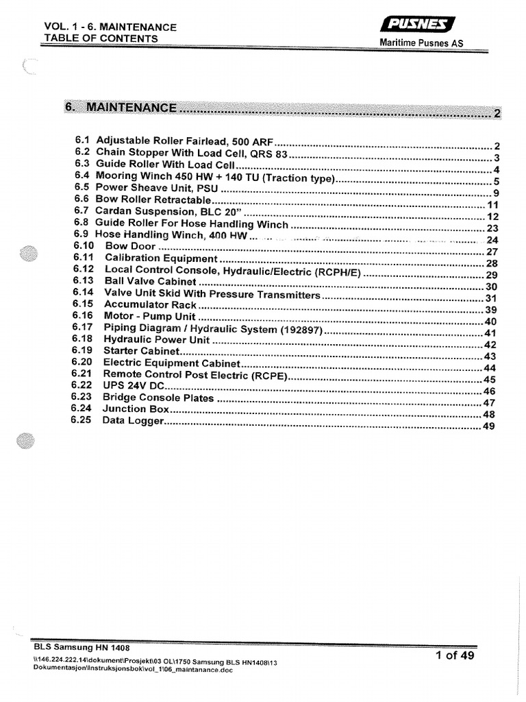 06 Maintenance | PDF