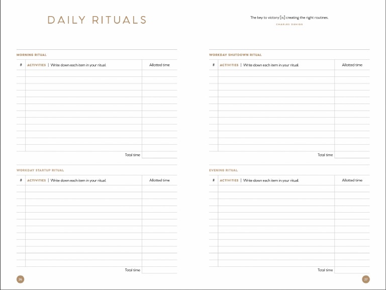 Daily Rituals | PDF