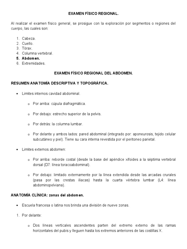 Matidez Desplazable en el Abdomen | PDF | Abdomen | Intestino grueso