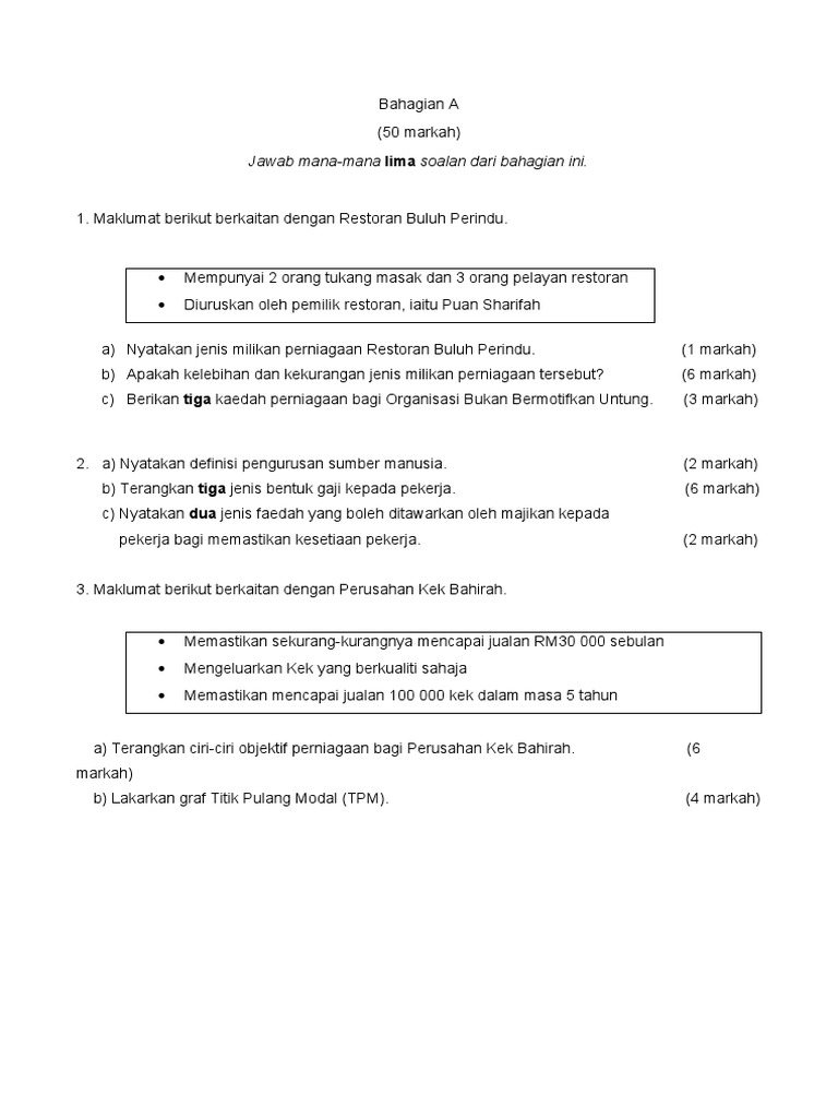 Soalan K2 2022 | PDF
