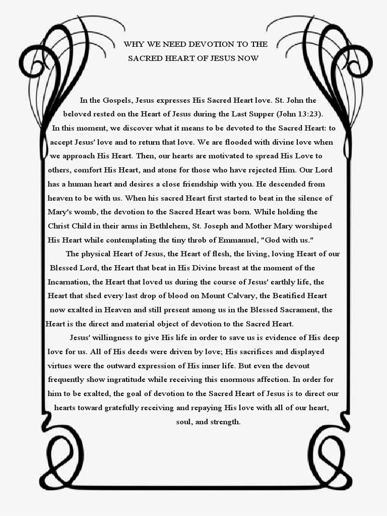 Sacred Heart | PDF