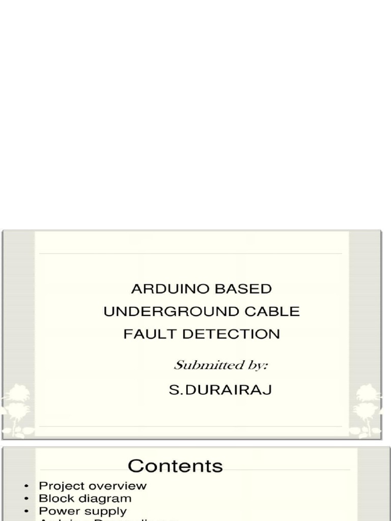 Presentation Eee Final Year Project | PDF