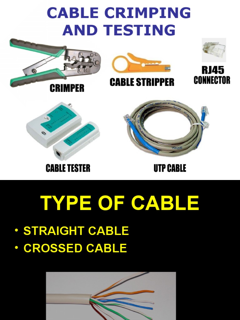 Cable Crimping and Testing Guide | PDF | Cooking, Food & Wine ...