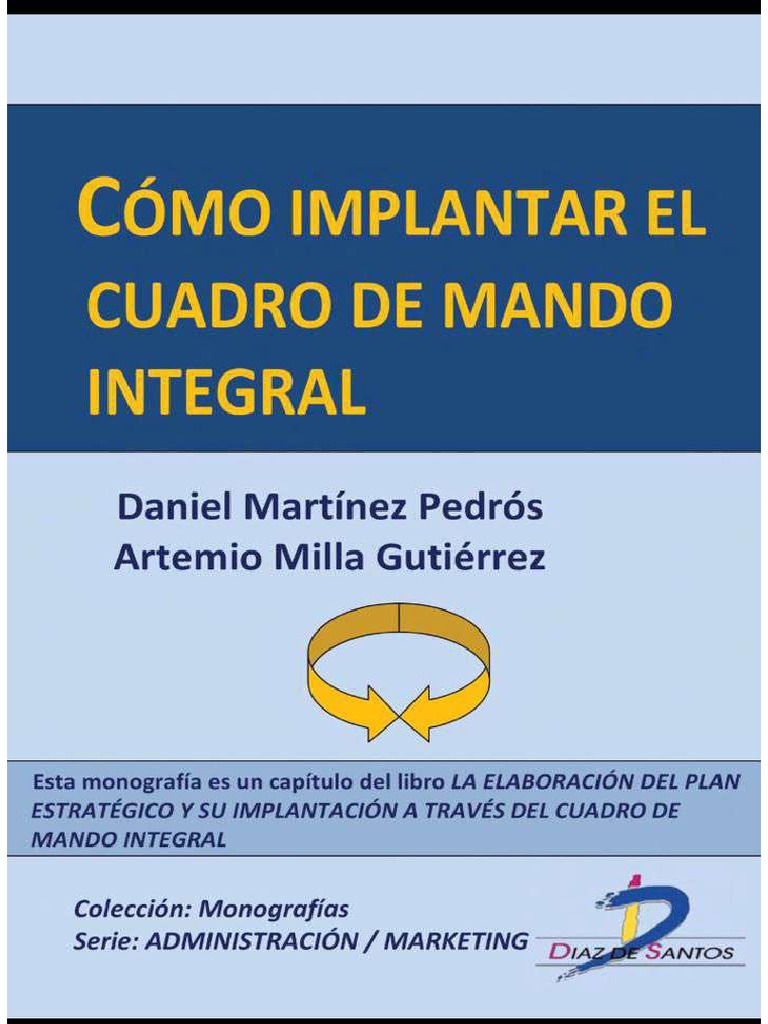 Como Implementar El Cuadro de Mando Integral | PDF
