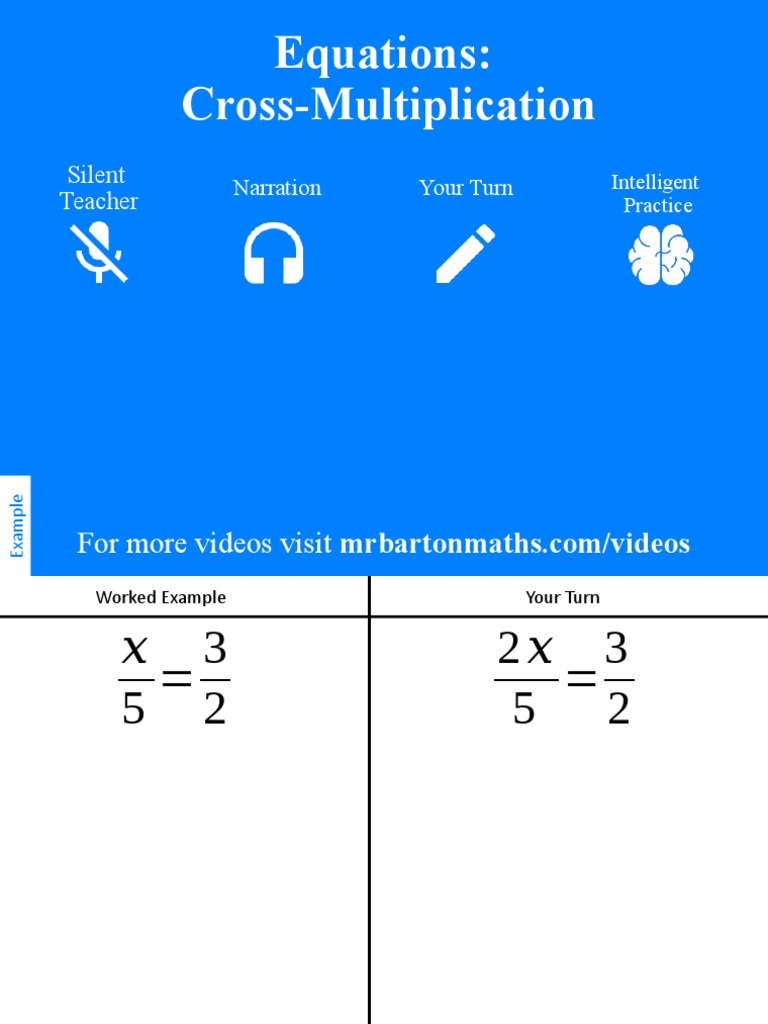 Cross Multiplication | PDF