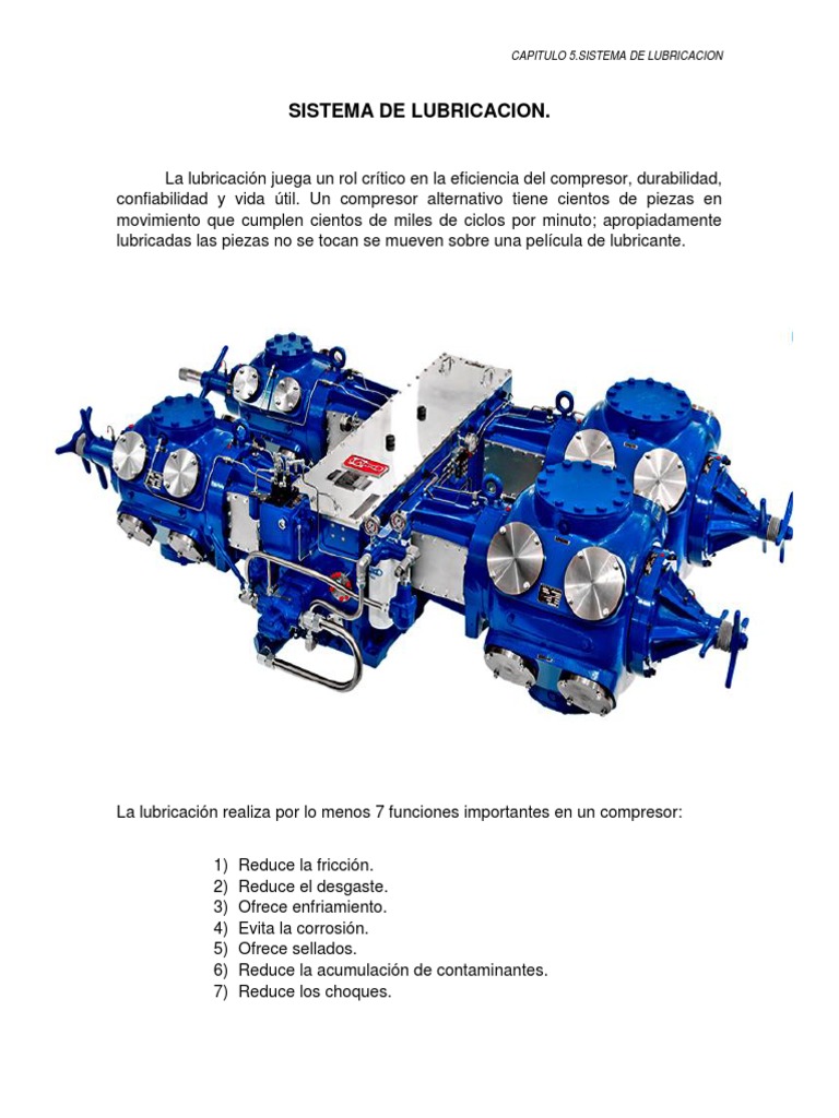 Capitulo 5.sistema de Lubricacion. | PDF | Rodamiento (Mecánico) | Lubricación