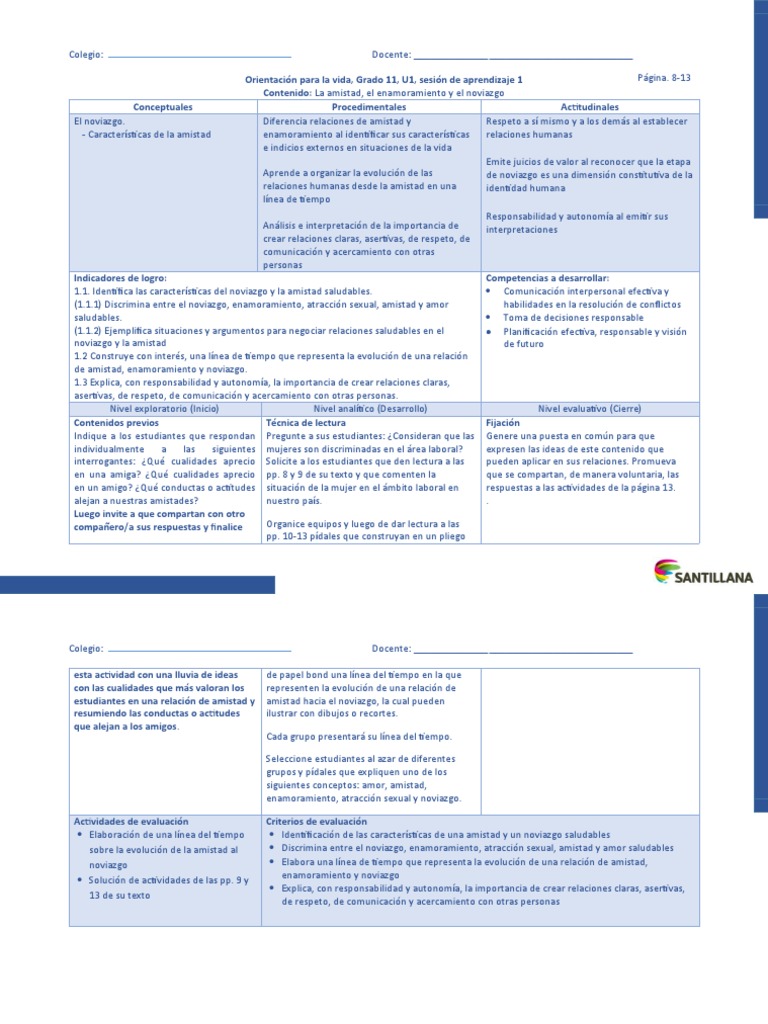 Gu Opv11 U1 | PDF | Masculinidad | Evaluación