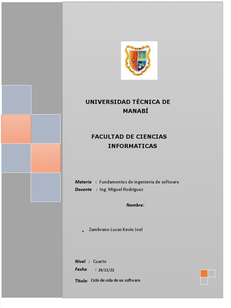 Ensayo Fundamentos de Ingenieria | PDF | Software | Ingeniería de software