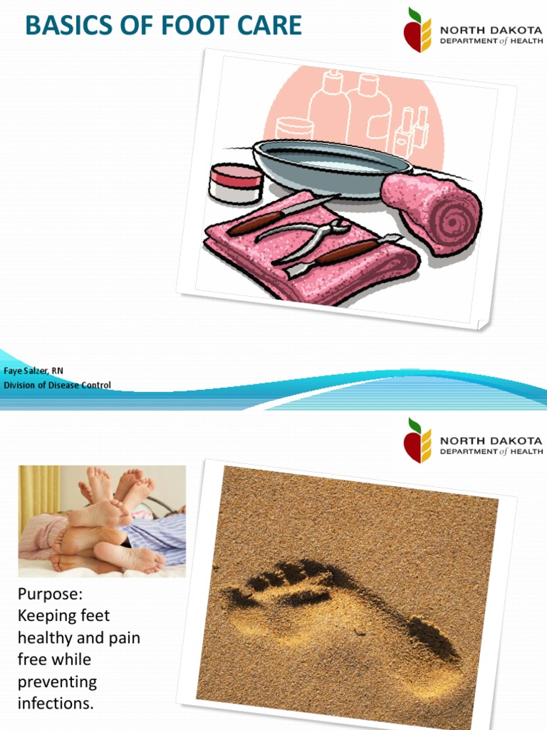 BASICS TO FOOT CARE PPT FINAL2014 | PDF | Disinfectant | Clinical Medicine