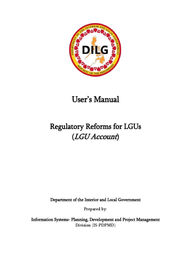 User - Manual - For - LGU - User ENCODERonly | PDF | Microsoft Excel ...
