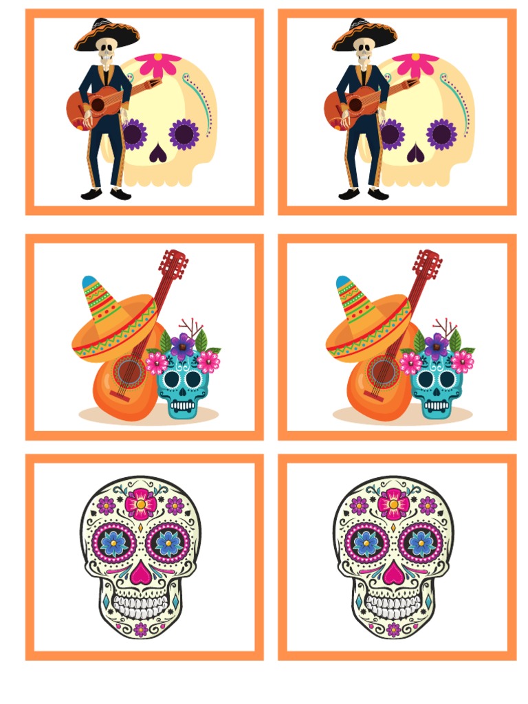 Memorama de Día de Muertos | PDF