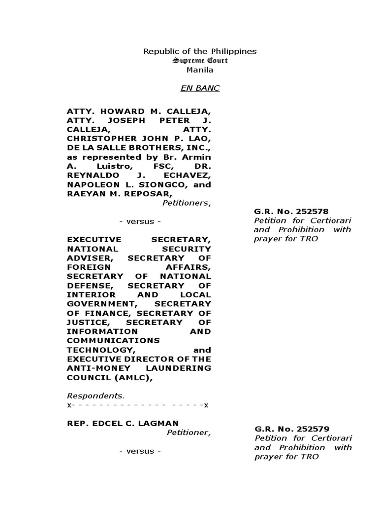 OSG Comment | PDF | Public Law | Justice