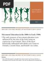 Concepts and Elements of Movements Education | PDF