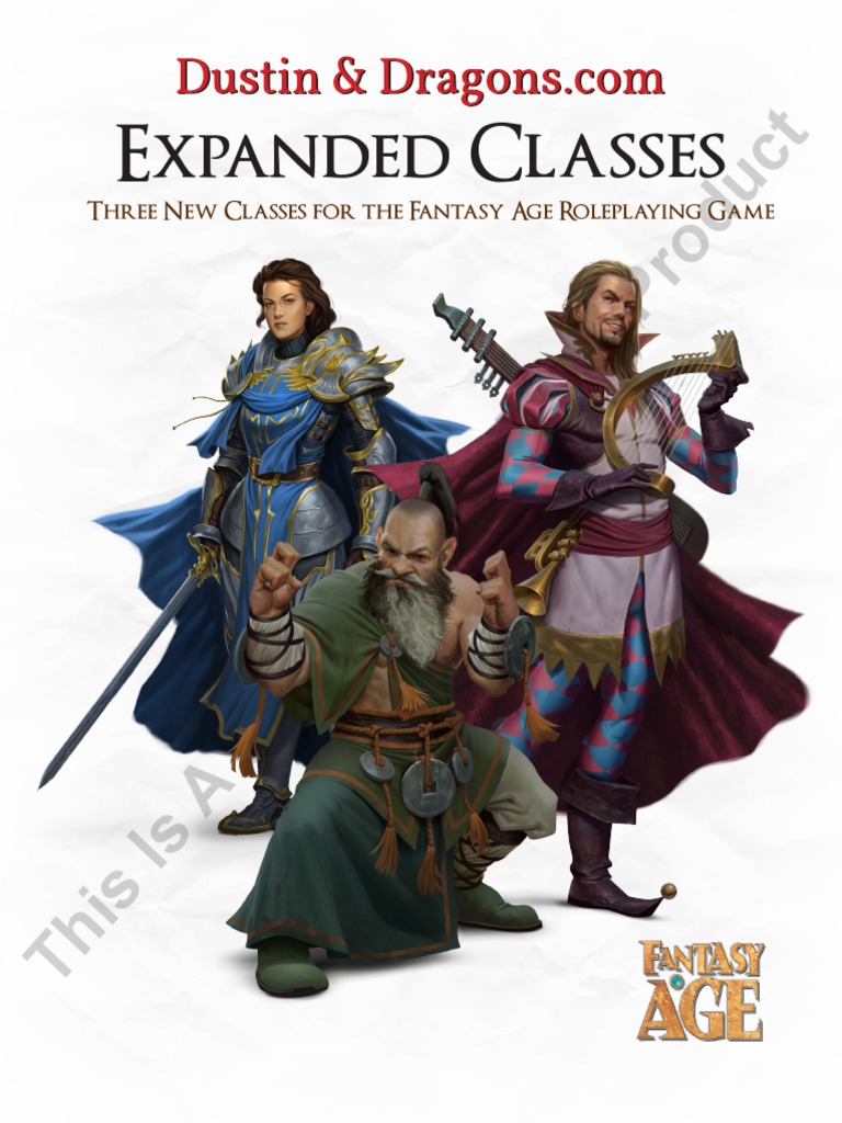 Three New Brute Classes for Close-Quarters Combat in Fantasy ...
