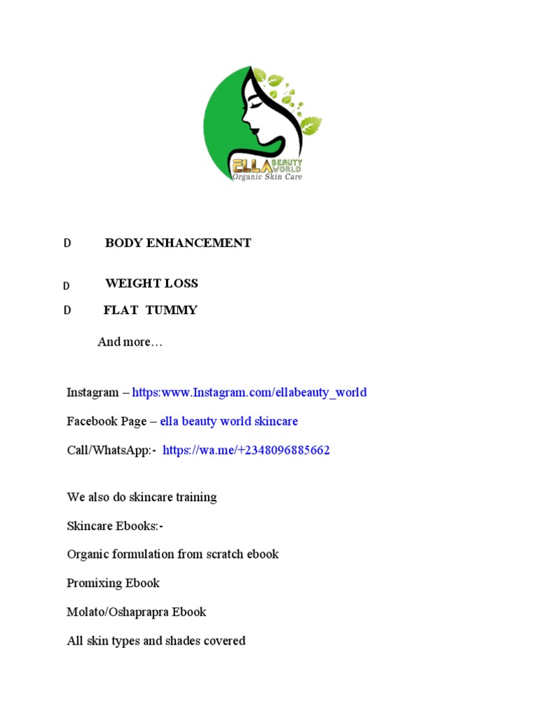 BODY ENHANCEMENT EBOOK Ebw | PDF | Estrogen | Tea