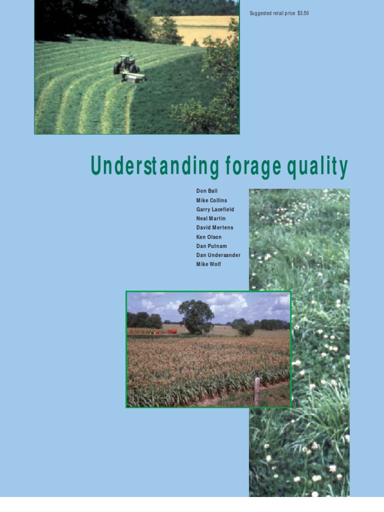 Understanding Forage Quality | Hay | Dietary Fiber