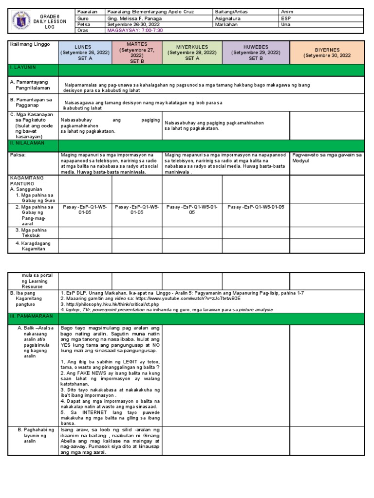 Q1 Week 4 Day 1 5 | PDF