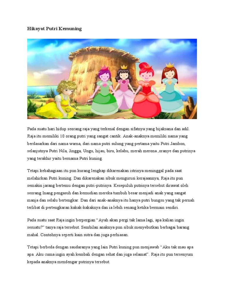 Hikayat Putri Kemuning | PDF