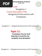 Gyro Error Guide | PDF | Compass | Metrology