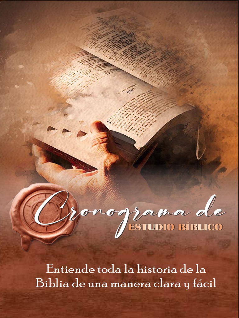 Cronograma Estudio Bíblico Pdf Evangelio De Mateo Jesús