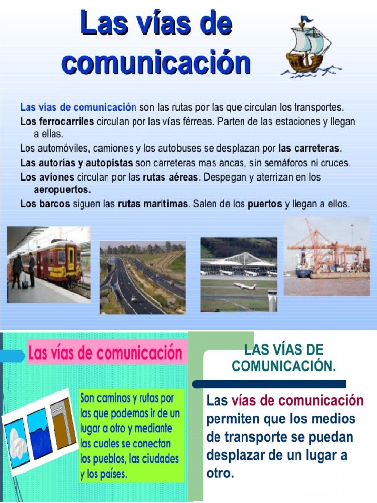Vias de Comunicacion | PDF