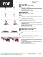 ROM Exercises For Hand and Wrist Patient Handout | PDF | Hand | Thumb