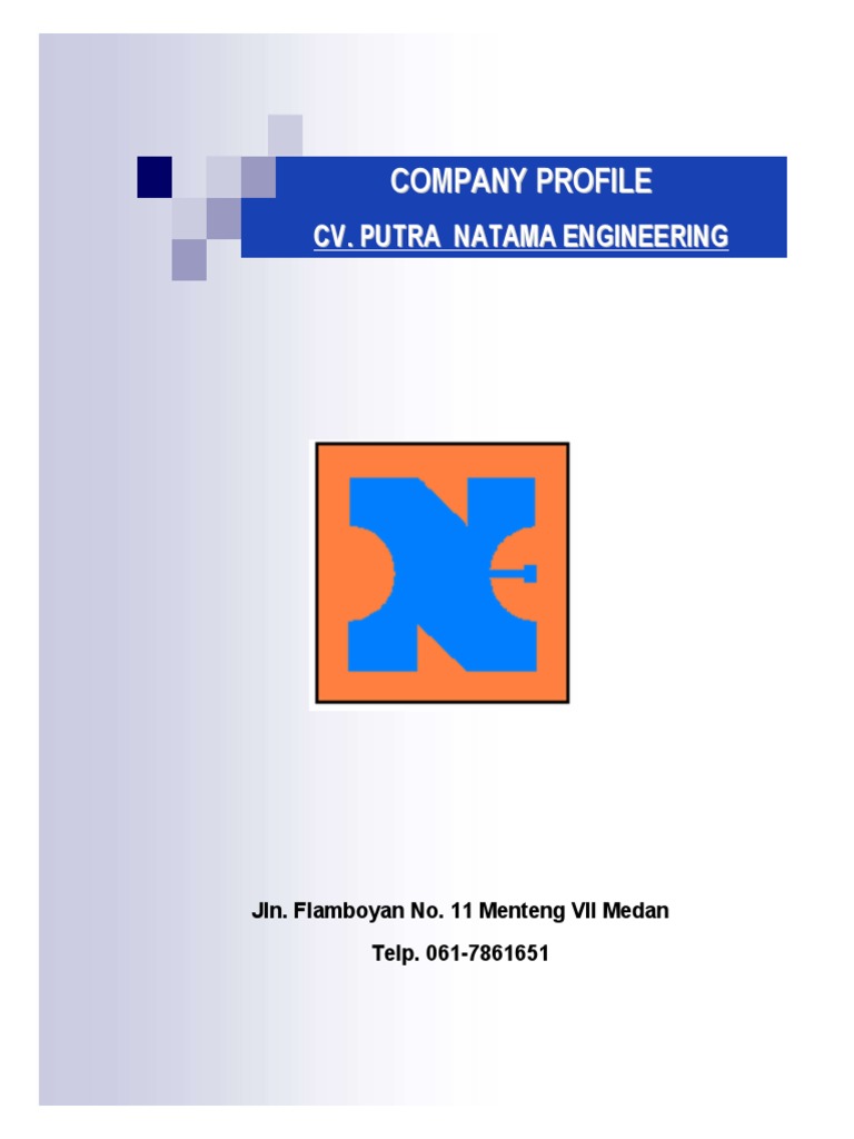 Company Profile Cv. Putra Natama Engineering | PDF