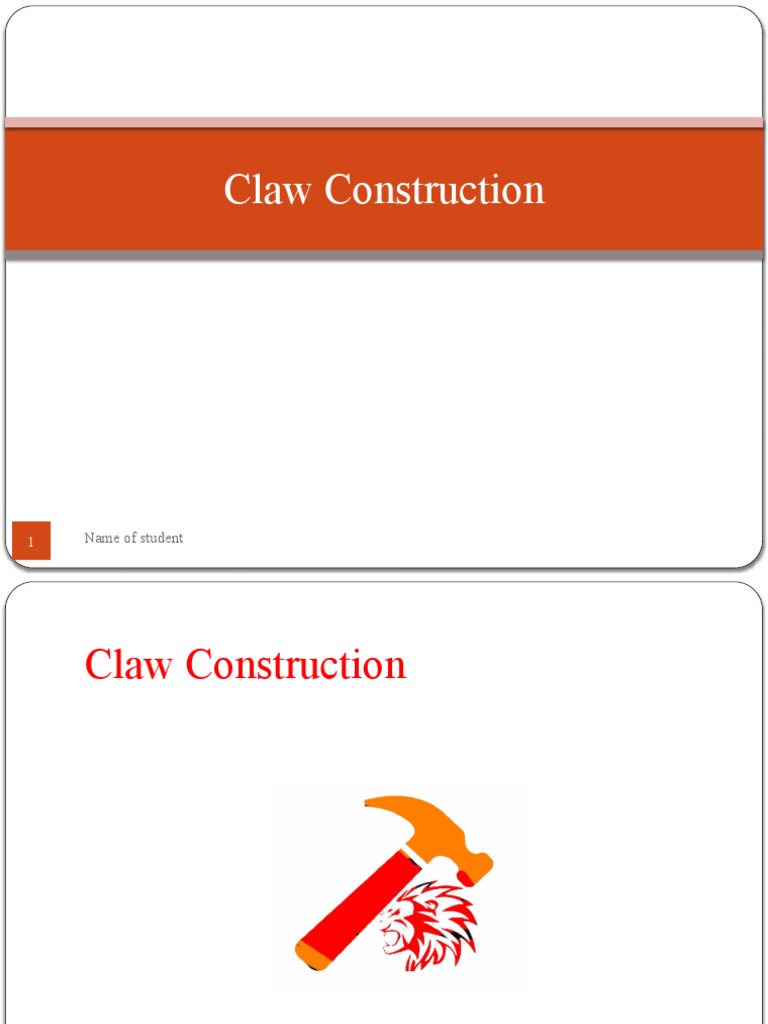 Claw Construction | PDF | Economies