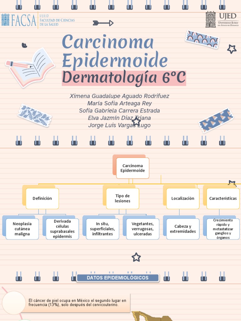 Carcinoma Epidermoide.pptx | PDF | Cáncer | Metástasis