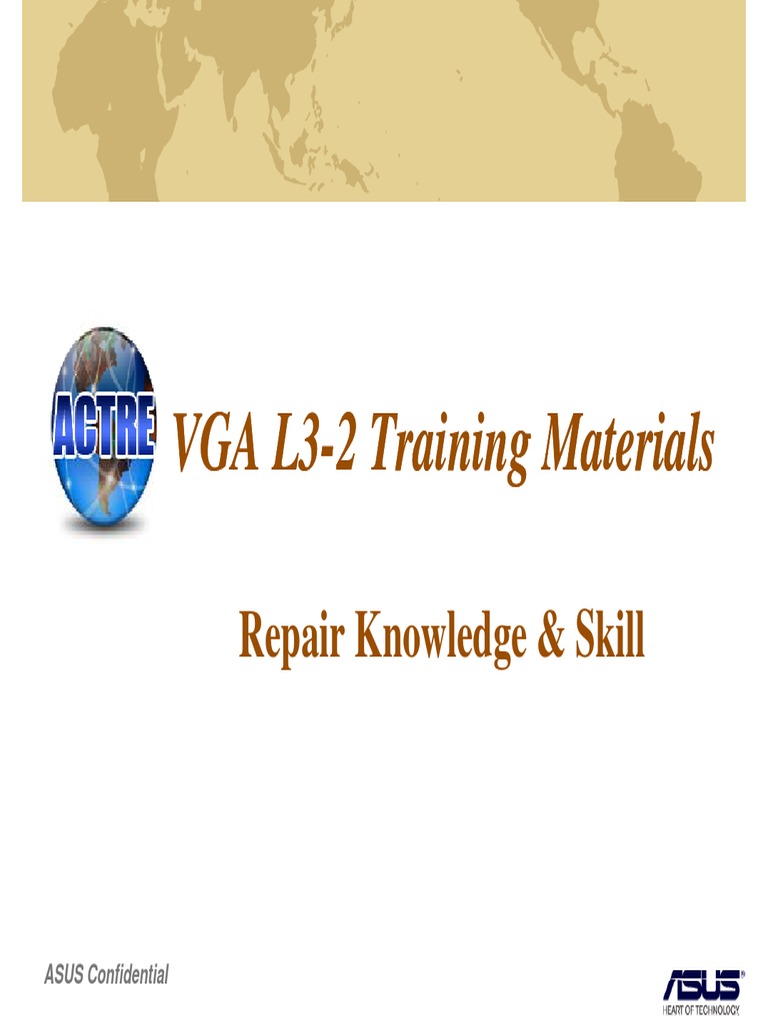 VGA Level 3 2 Training Masterials | PDF | Power Supply | Bios
