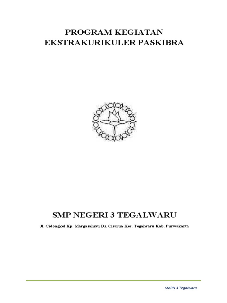 Proker Paskibra Spentroe | PDF