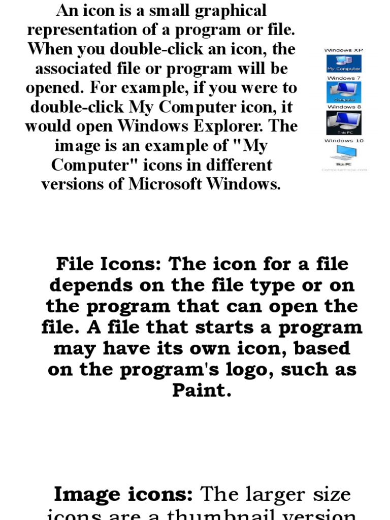 Understanding File and Image Icons | PDF | Games & Activities | Art