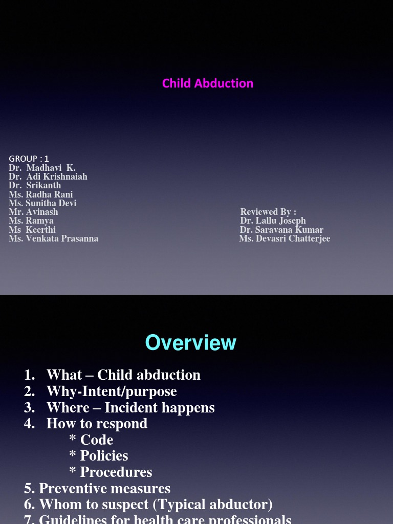 Code Pink Traning | PDF | Physical Security | Nursing