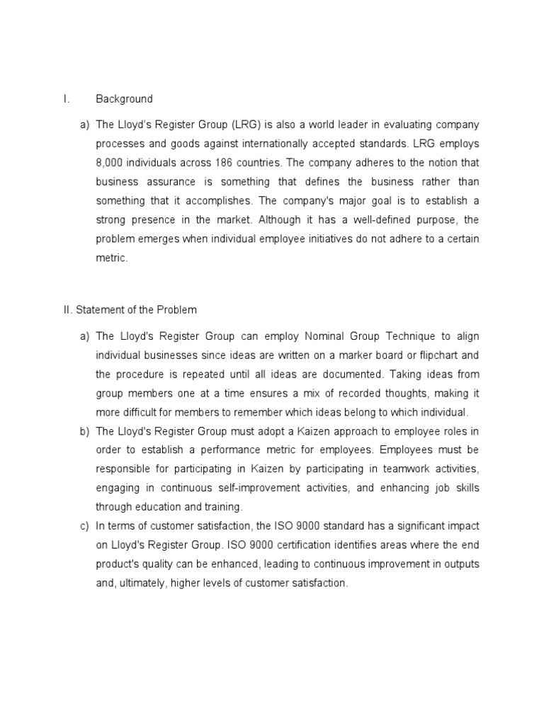 11 Task Performance - ARG Lloyd's Register Group | PDF