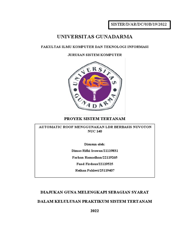 Cover Pi (Contoh) | PDF