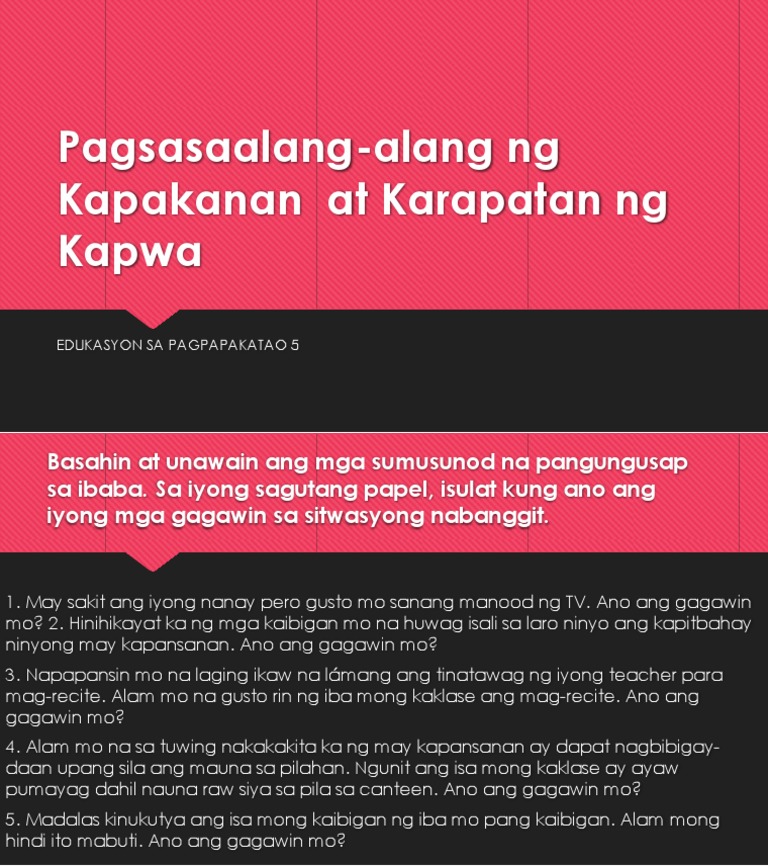 Esp 5 Activity | PDF