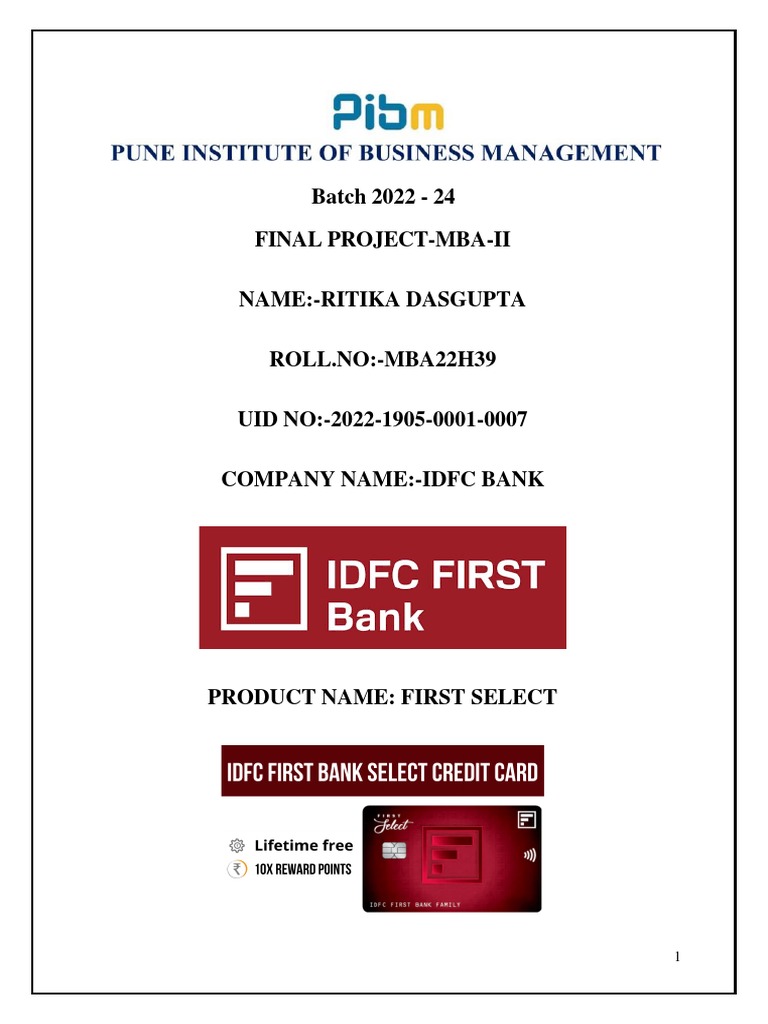 Final Project - Ritika | PDF | Banks | Analytics