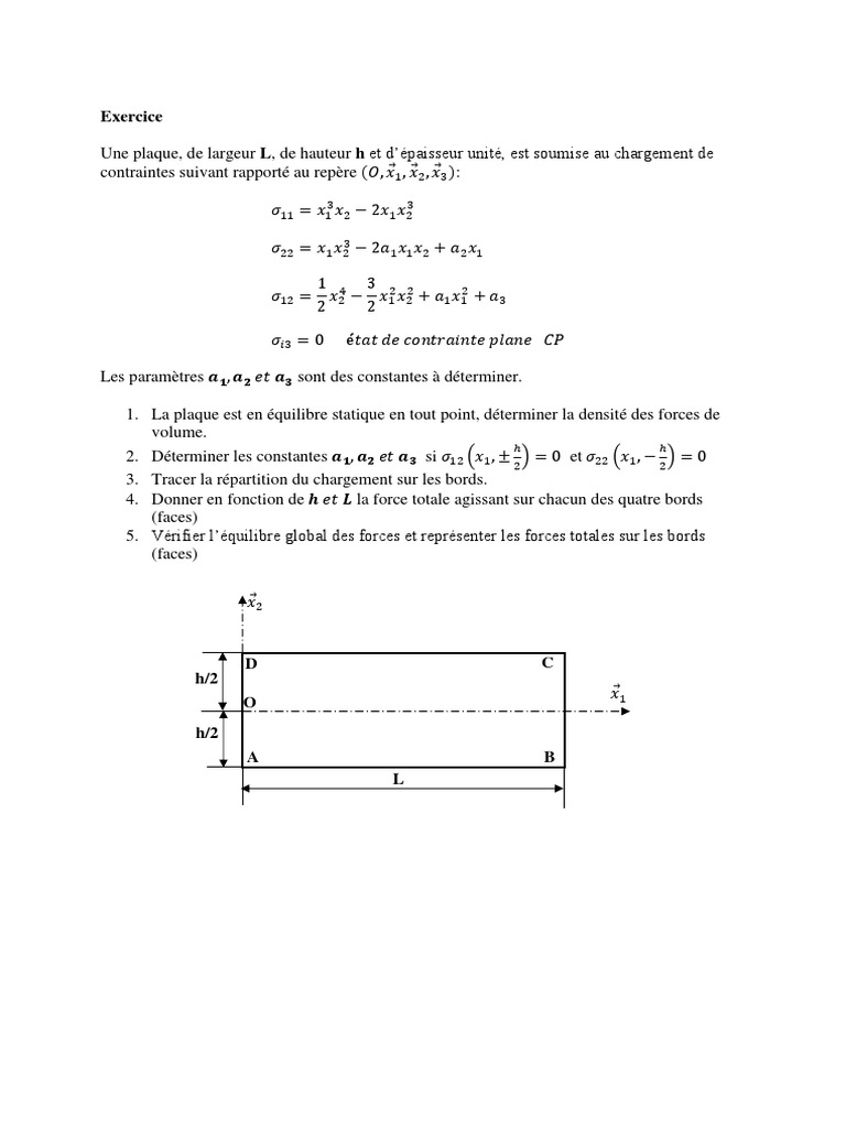 Optimisation de plaque sous contraintes | PDF | Physique | Physique ...